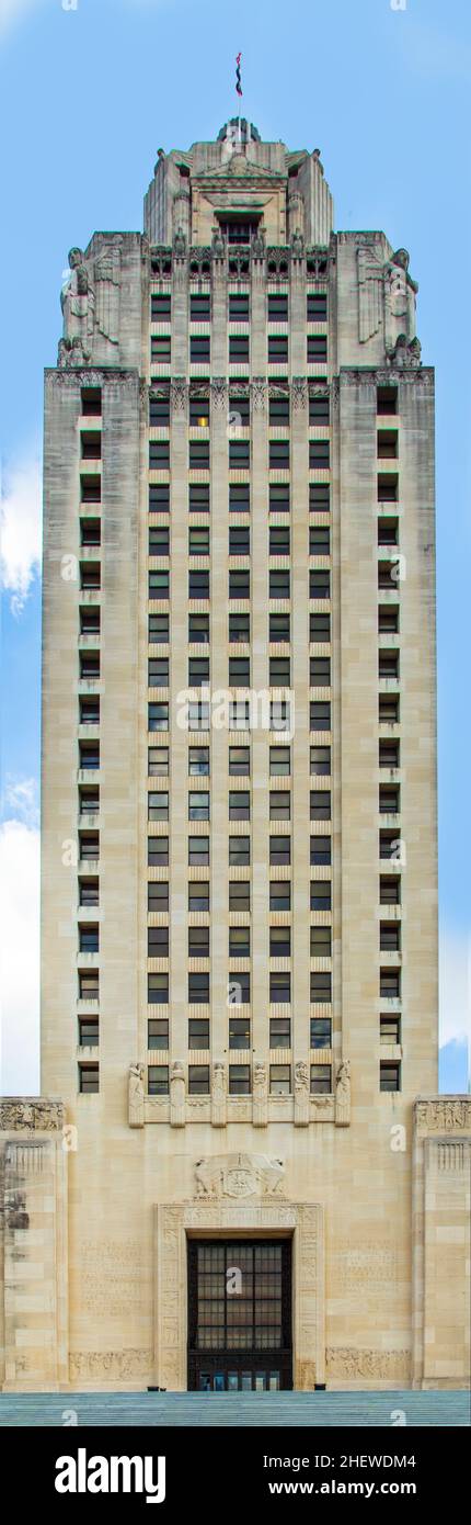 Baton Rouge, Louisiana - State Capitol building Stock Photo - Alamy