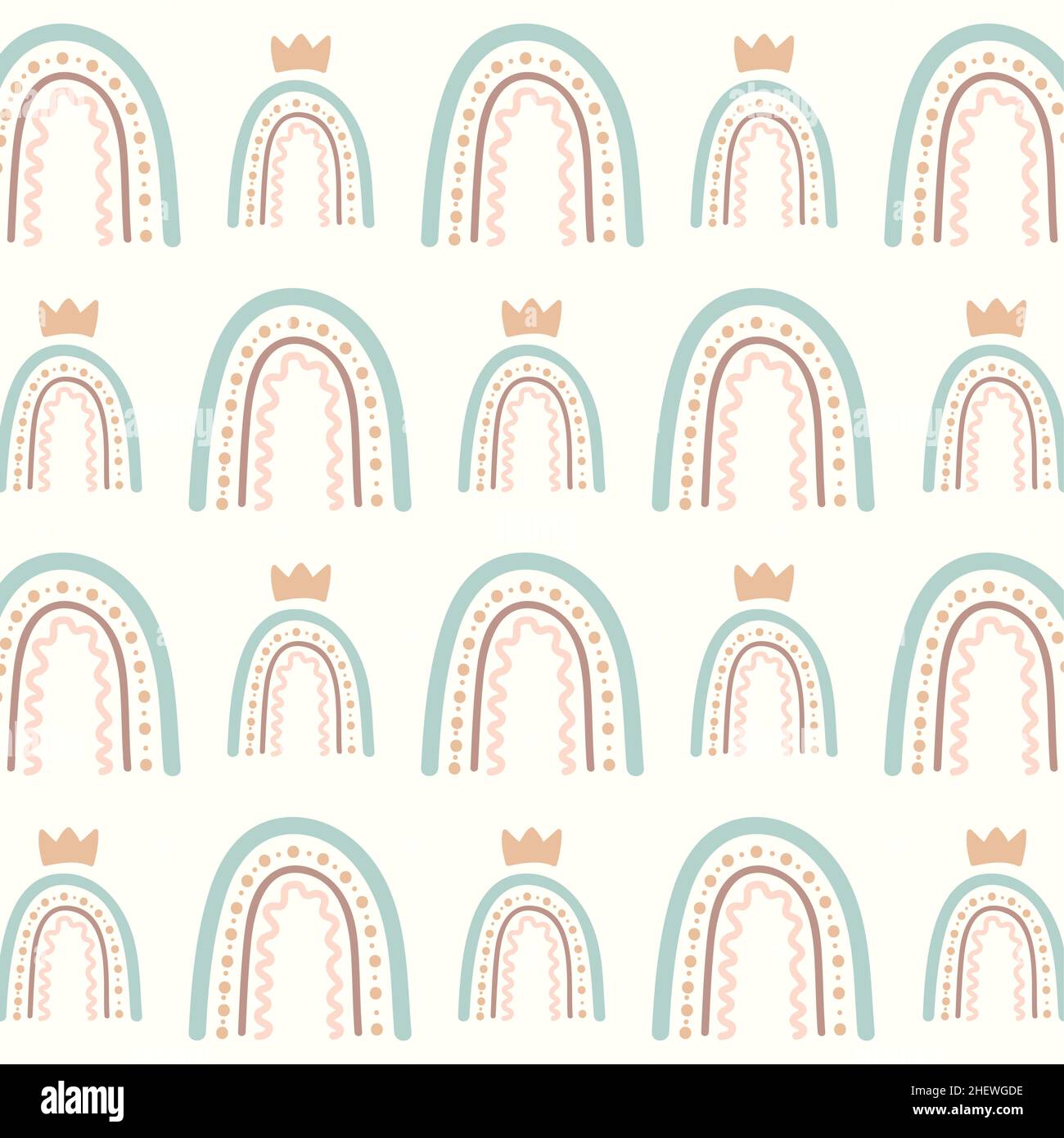 Tiny rainbow Stock Vector Images - Alamy