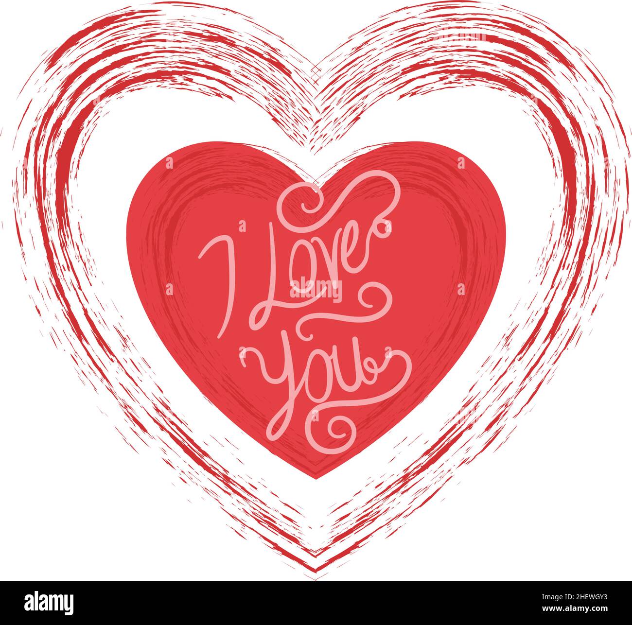 romantic message illustration Stock Vector Image & Art - Alamy