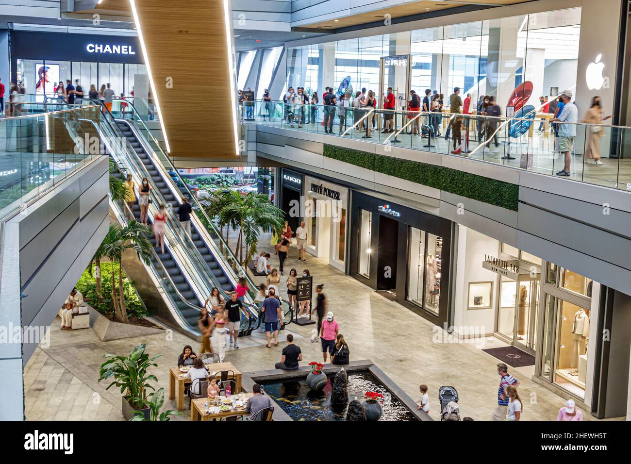 Brickell City Centre Center Shopping Mall High Resolution Stock ...
