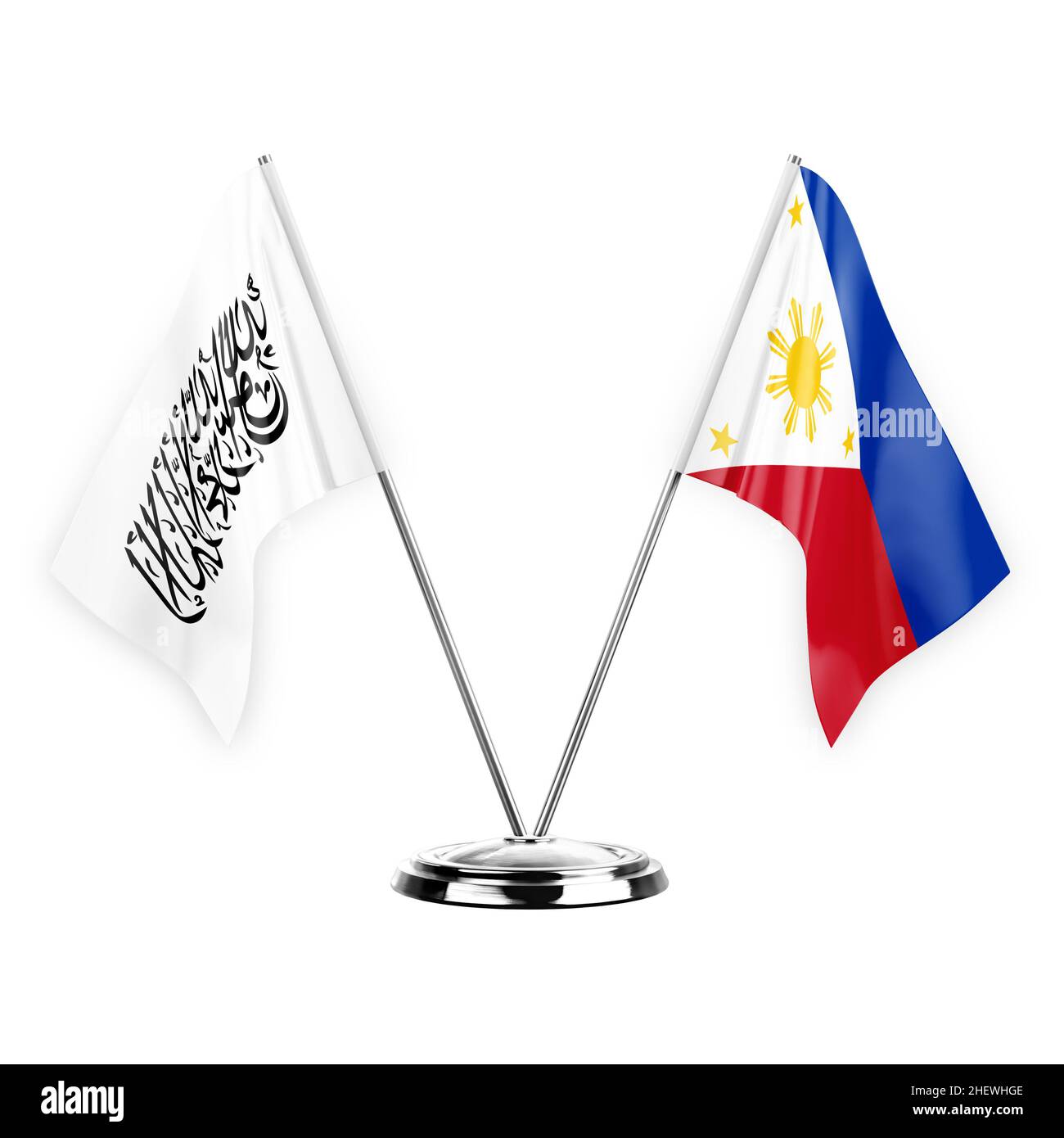 Philippines afghanistan flags 3d hi-res stock photography and images ...