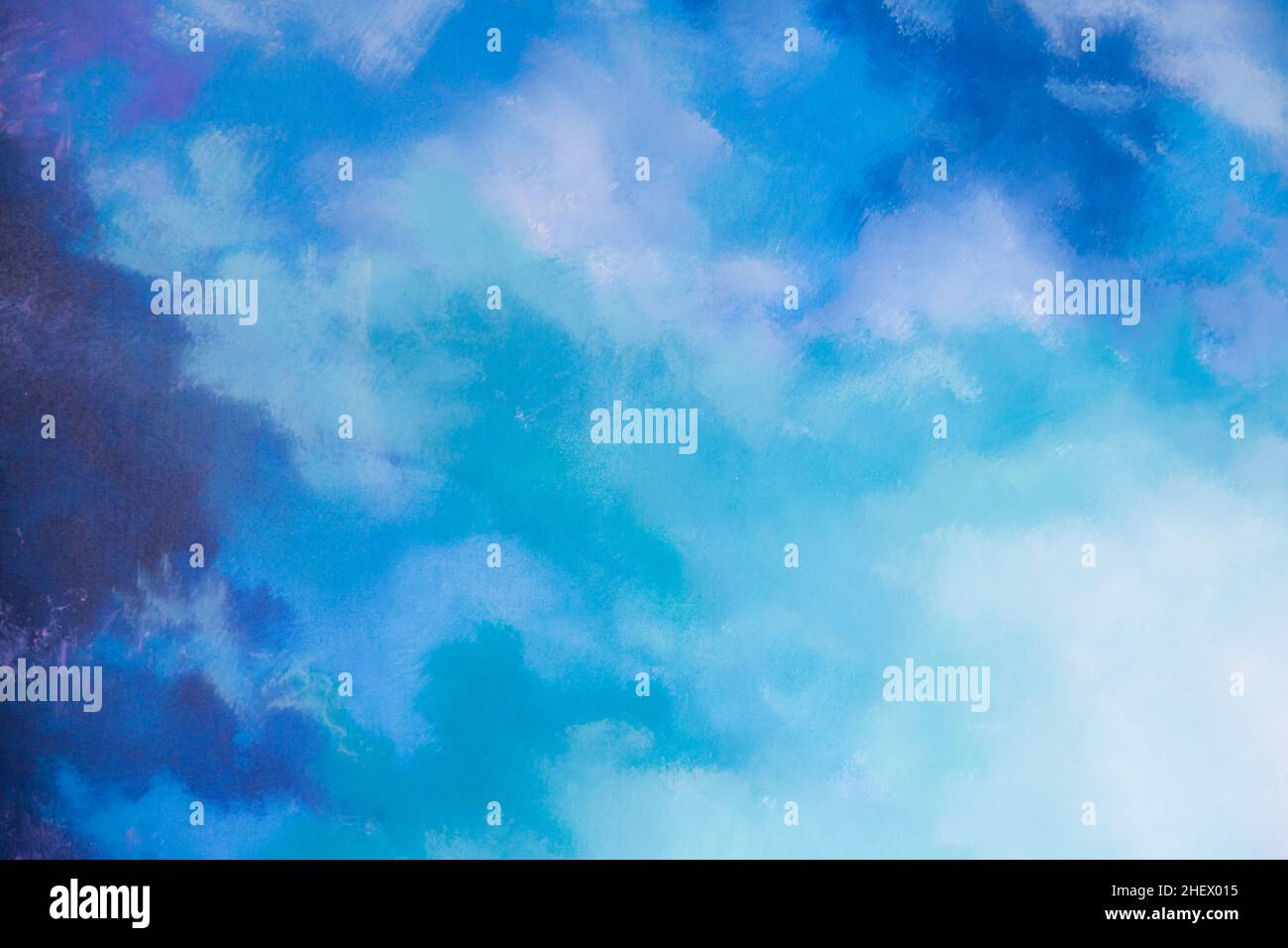 Abstract blue paint color background Stock Photo - Alamy