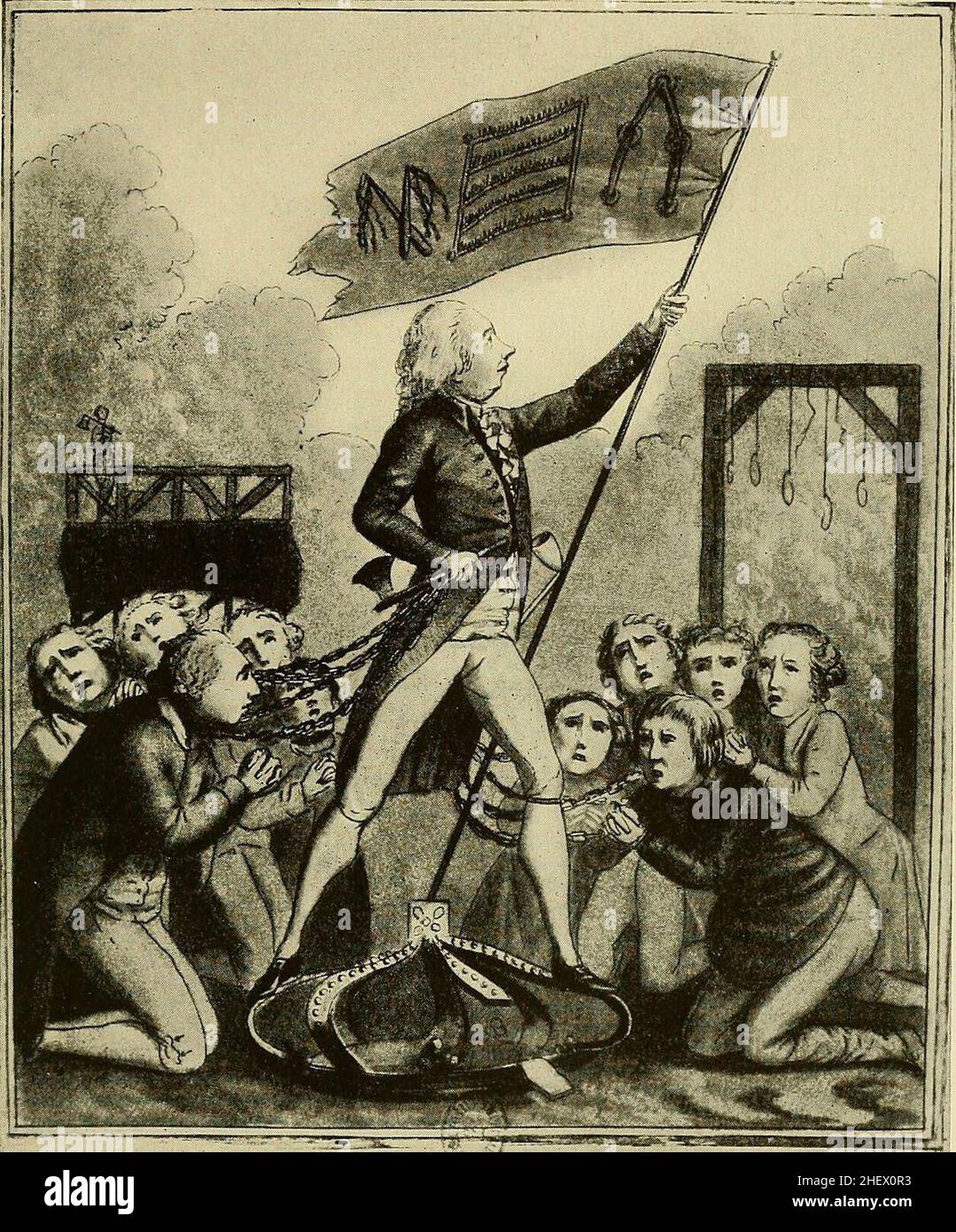 Symbol satire in french revolution hi-res stock photography and images ...