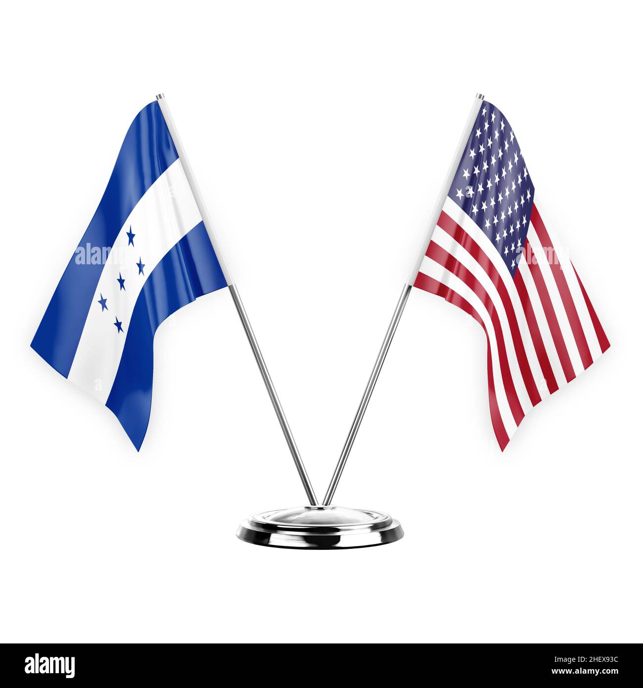 Usa honduras flag hi-res stock photography and images - Alamy