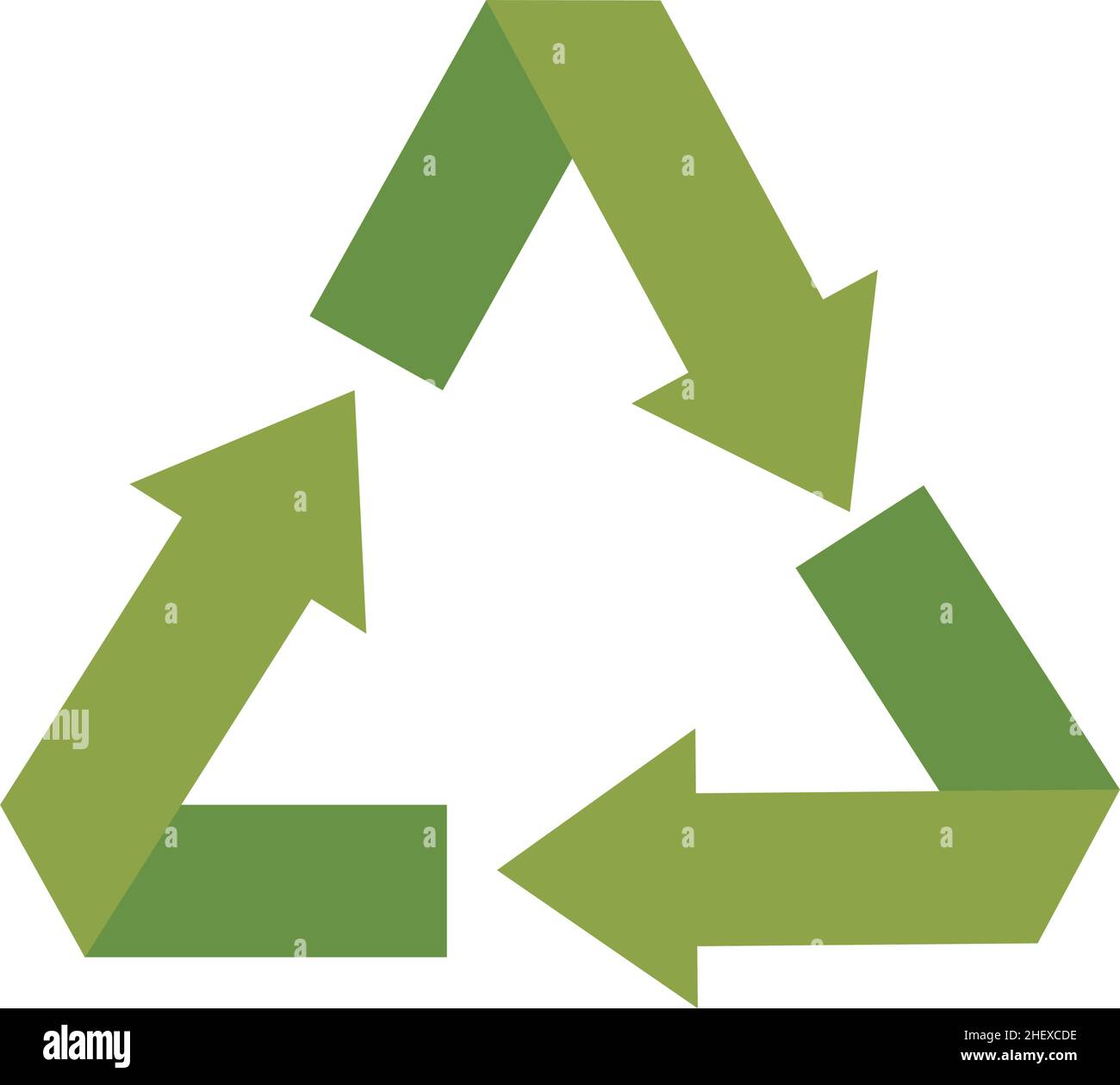 green triangular arrows Stock Vector Image & Art - Alamy