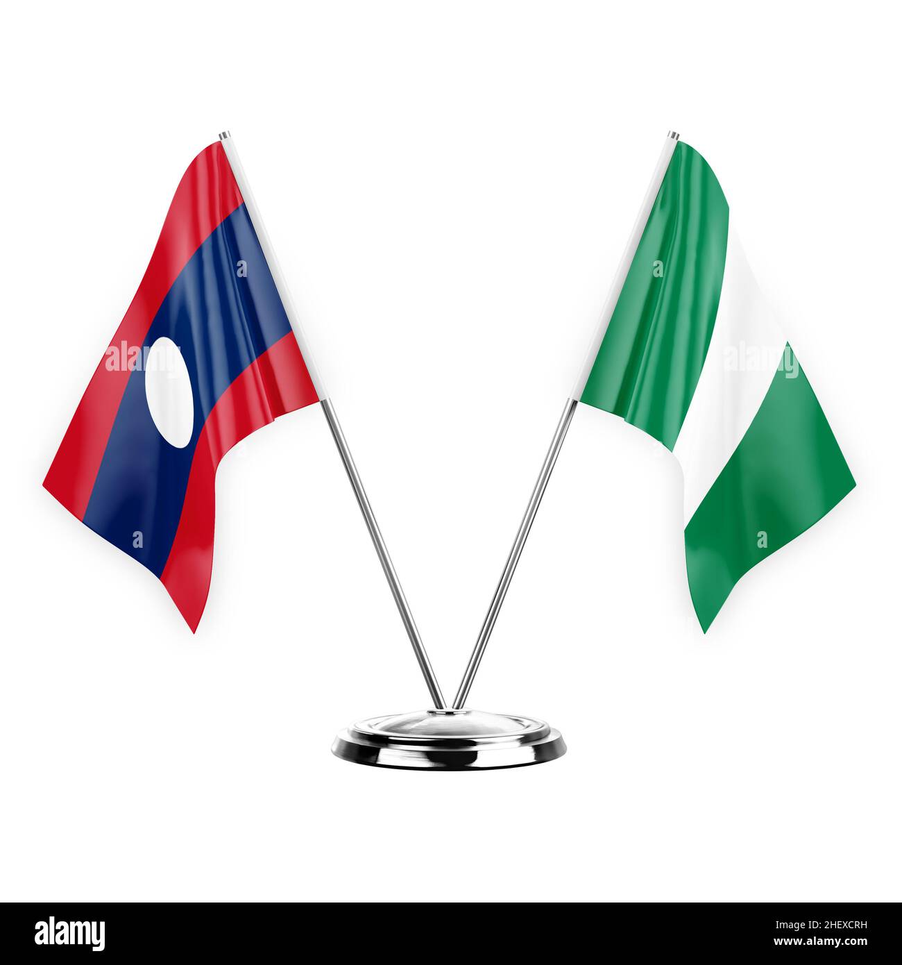 Laos nigeria flag hi-res stock photography and images - Alamy