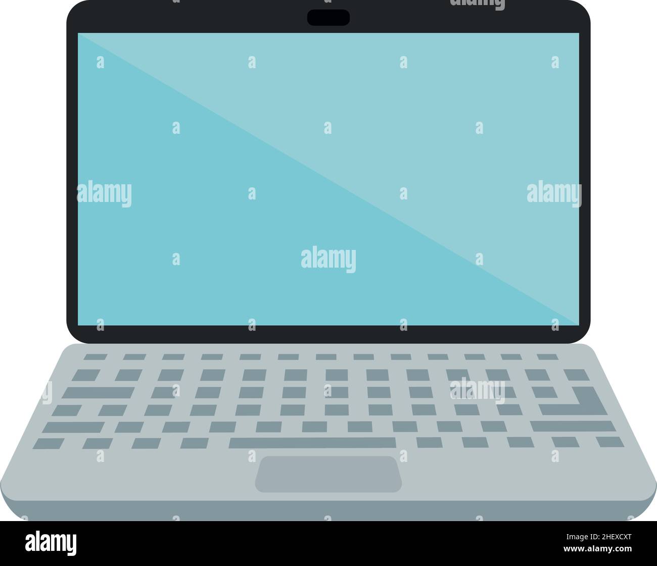 laptop computer device Stock Vector Image & Art - Alamy