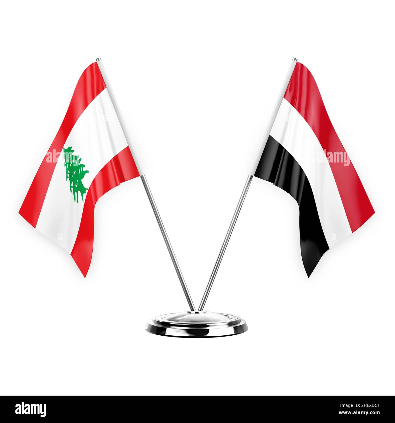 Lebanon yemen flag Cut Out Stock Images & Pictures - Alamy