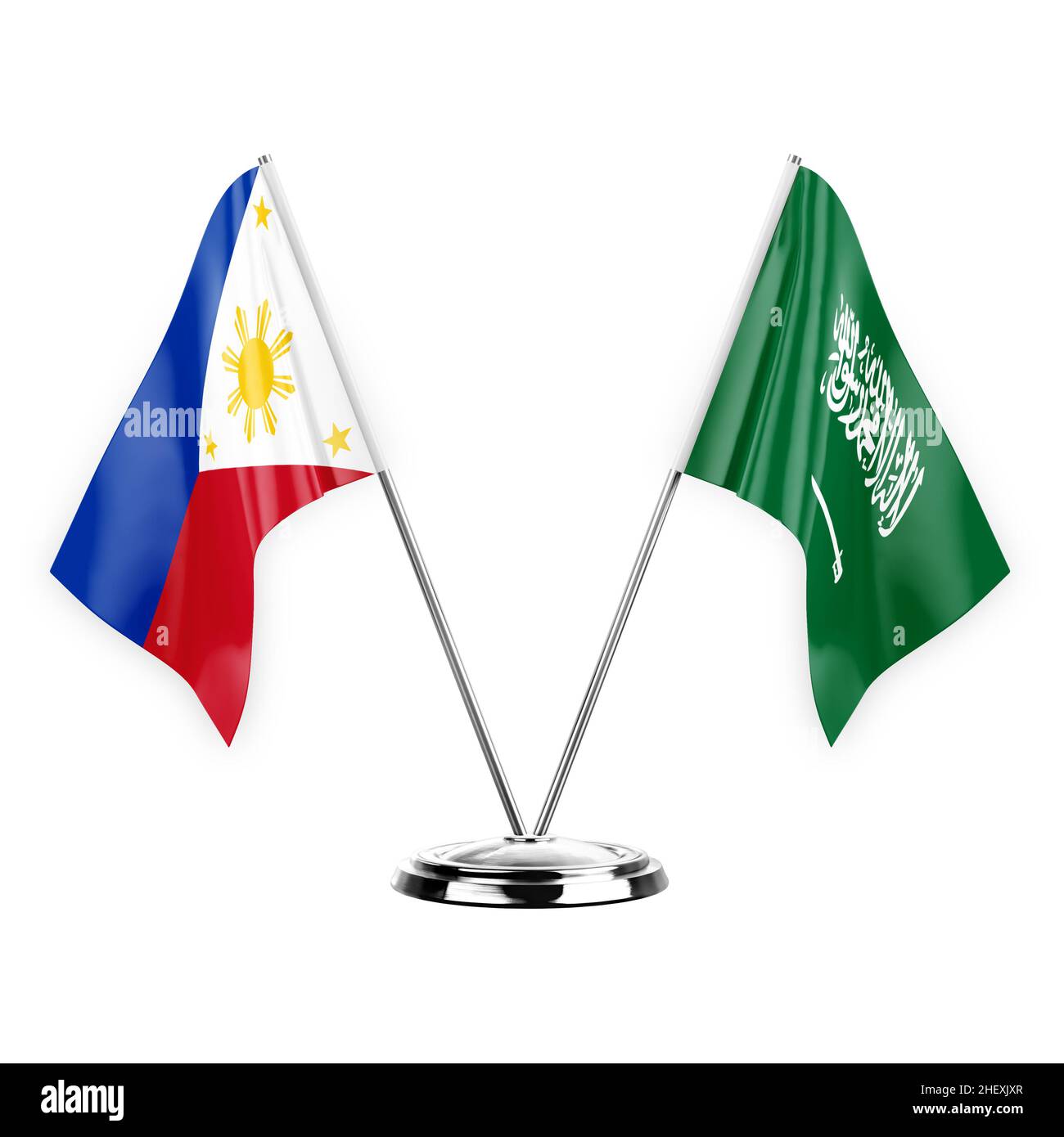 Saudi arabia philippines flag hi-res stock photography and images - Alamy