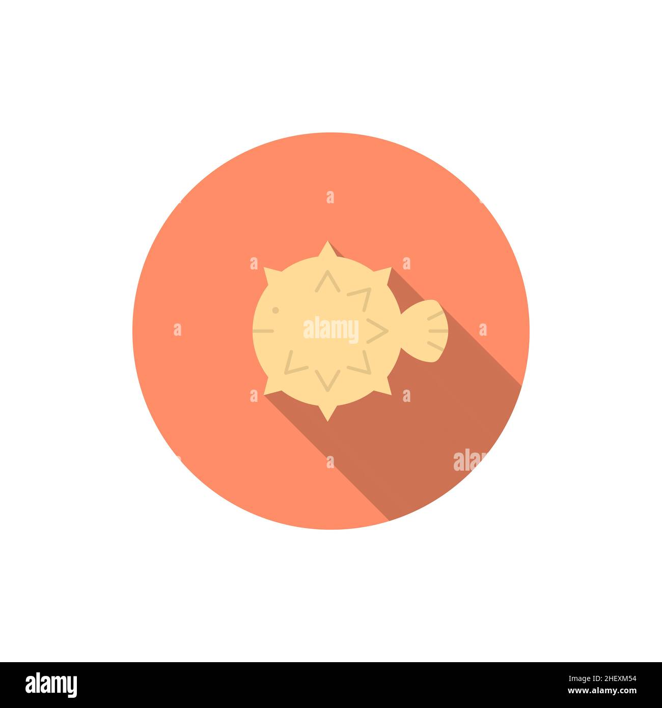 Cartoon puffer fish Cut Out Stock Images & Pictures - Alamy