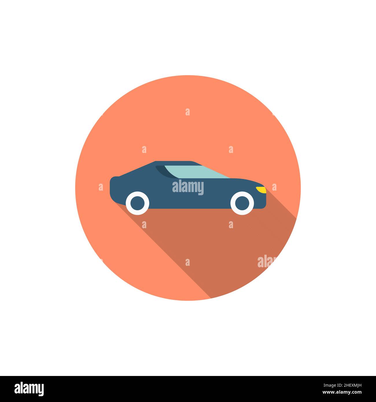 Long sleek car Stock Vector Images - Alamy