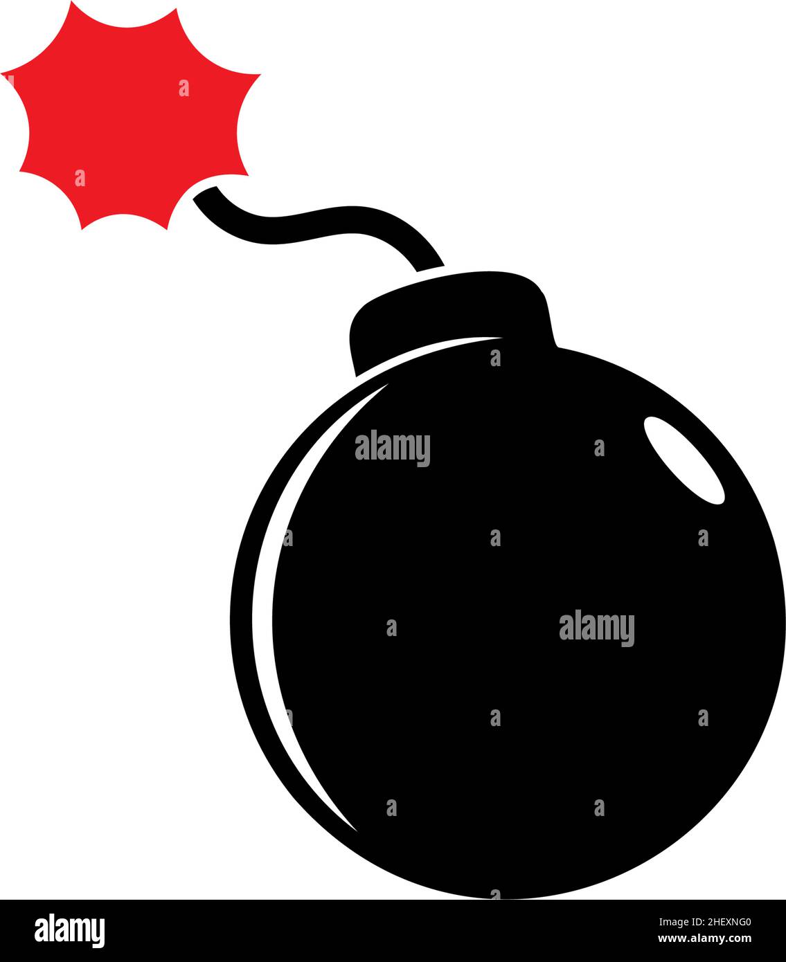 Round bomb Stock Vector Images - Alamy