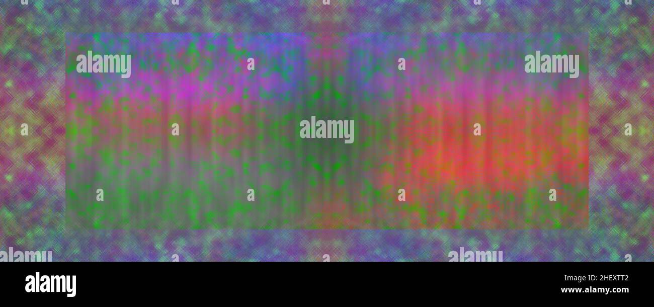 An abstract glitch art border background image Stock Photo - Alamy