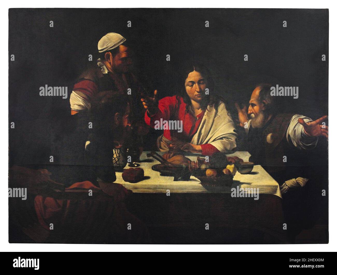 The supper at emmaus by caravaggio Cut Out Stock Images & Pictures - Alamy