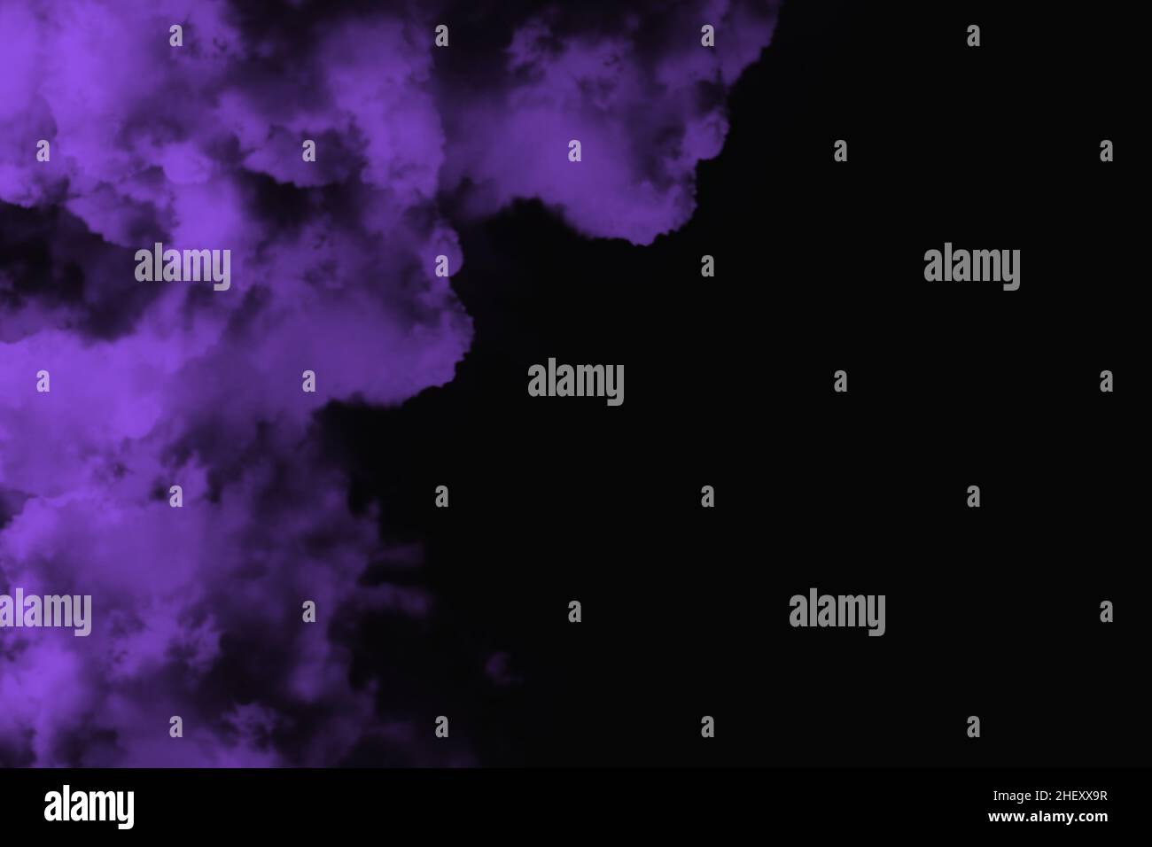 Purple smoke, nebula. Abstract clouds of color smoke colorful texture ...