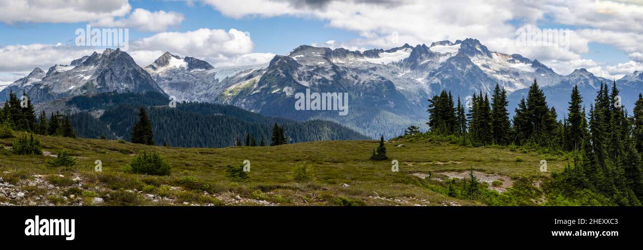 Beautiful view on Elfin Lakes hike in Garibaldi National Park, British ...