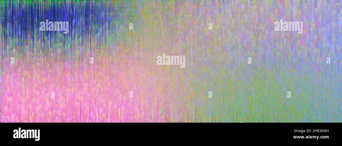 An abstract neon glitch art texture background image Stock Photo - Alamy