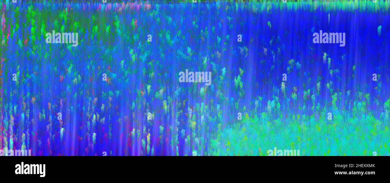 An abstract neon glitch art texture background image Stock Photo - Alamy