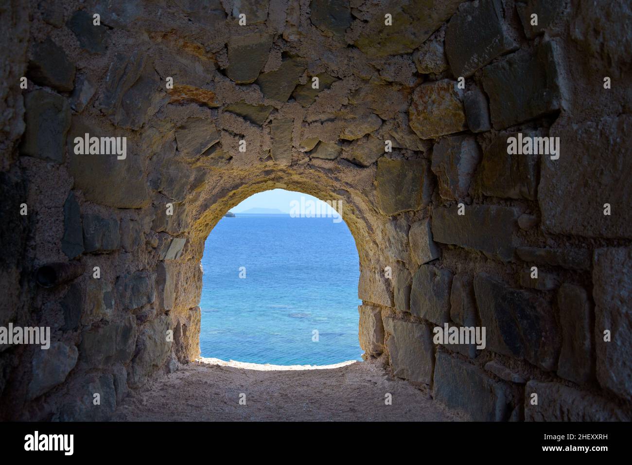 Methoni castle hi-res stock photography and images - Alamy