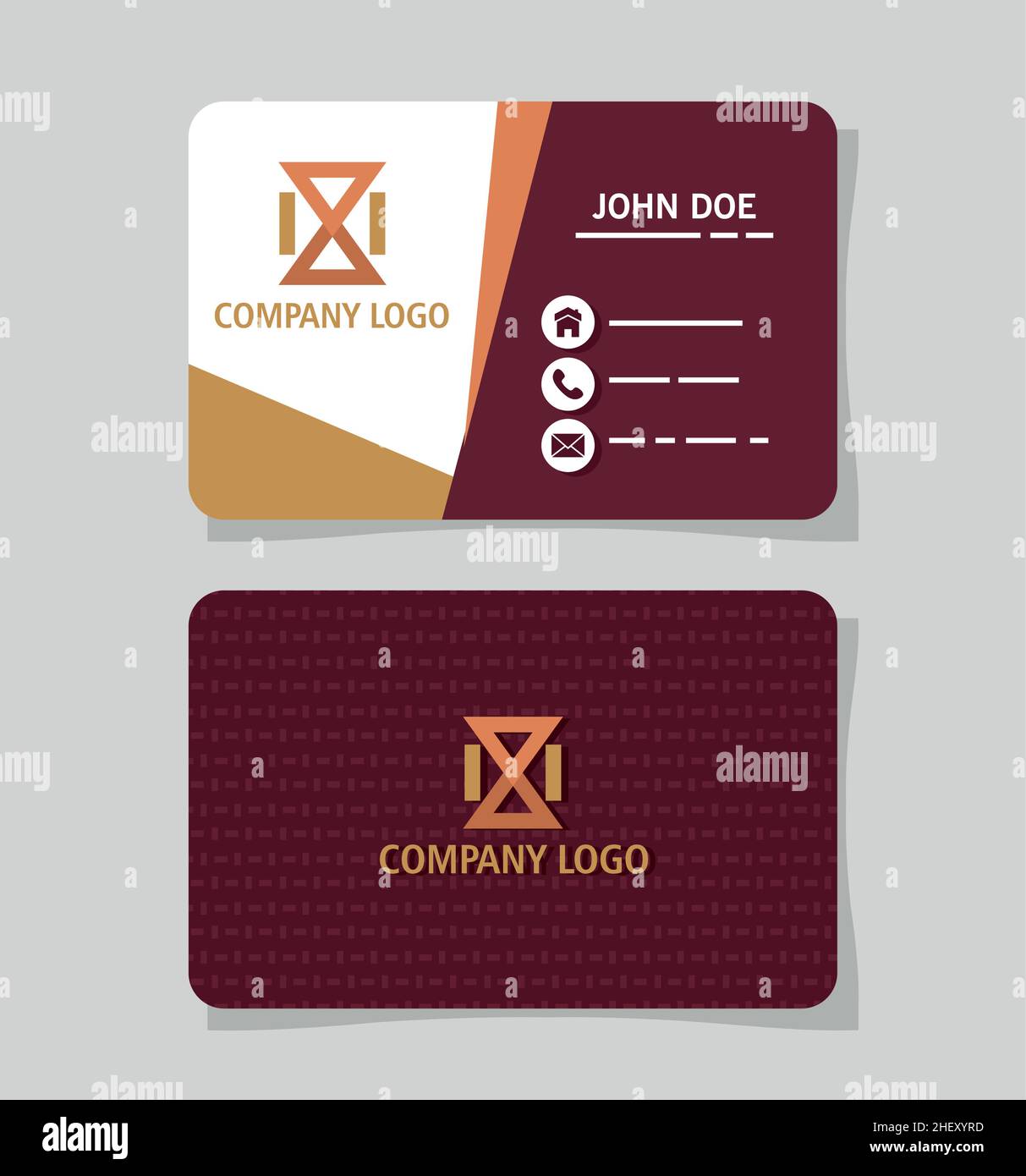two company cards styles Stock Vector Image & Art - Alamy