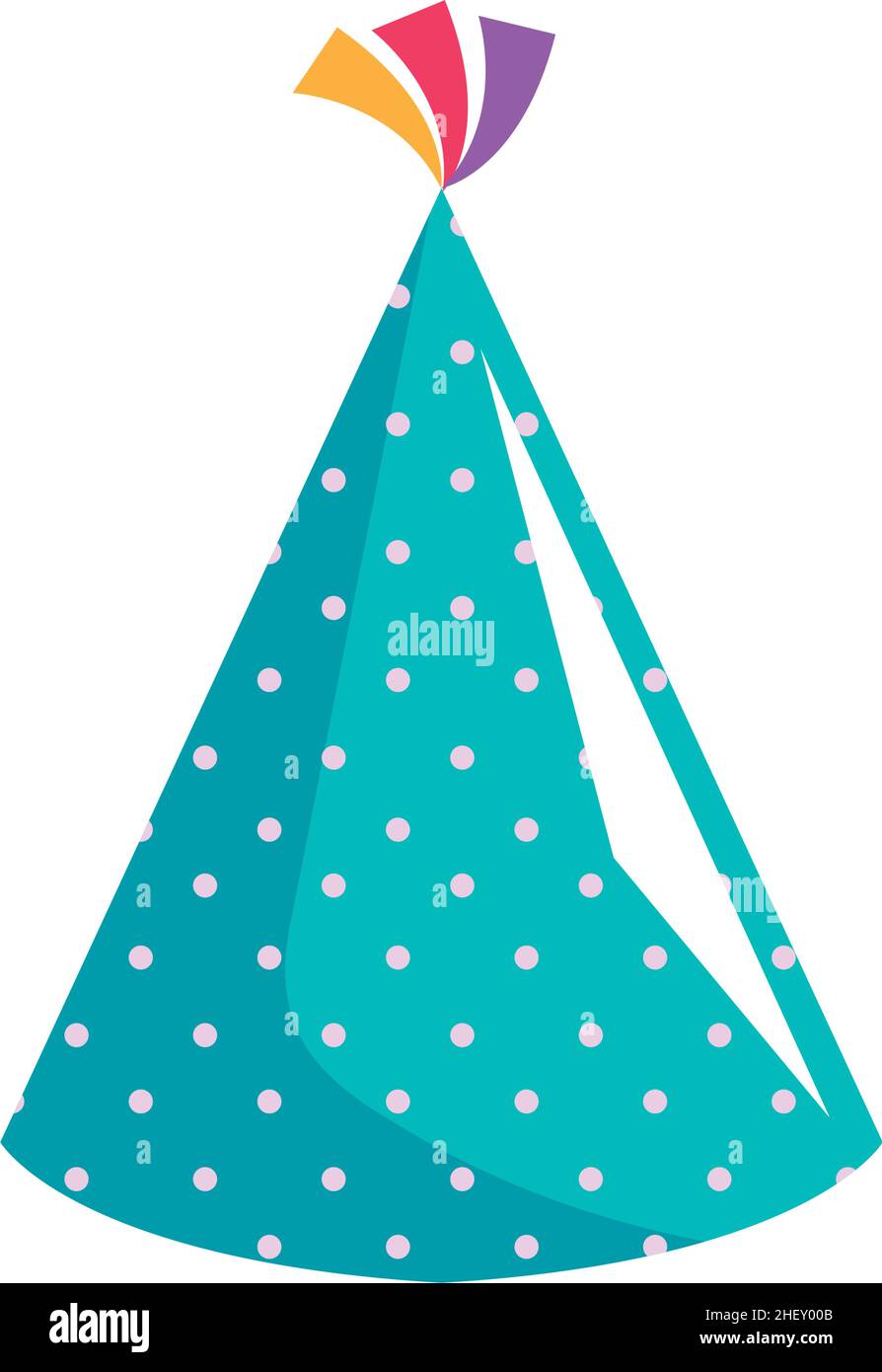 blue party hat Stock Vector Image & Art - Alamy