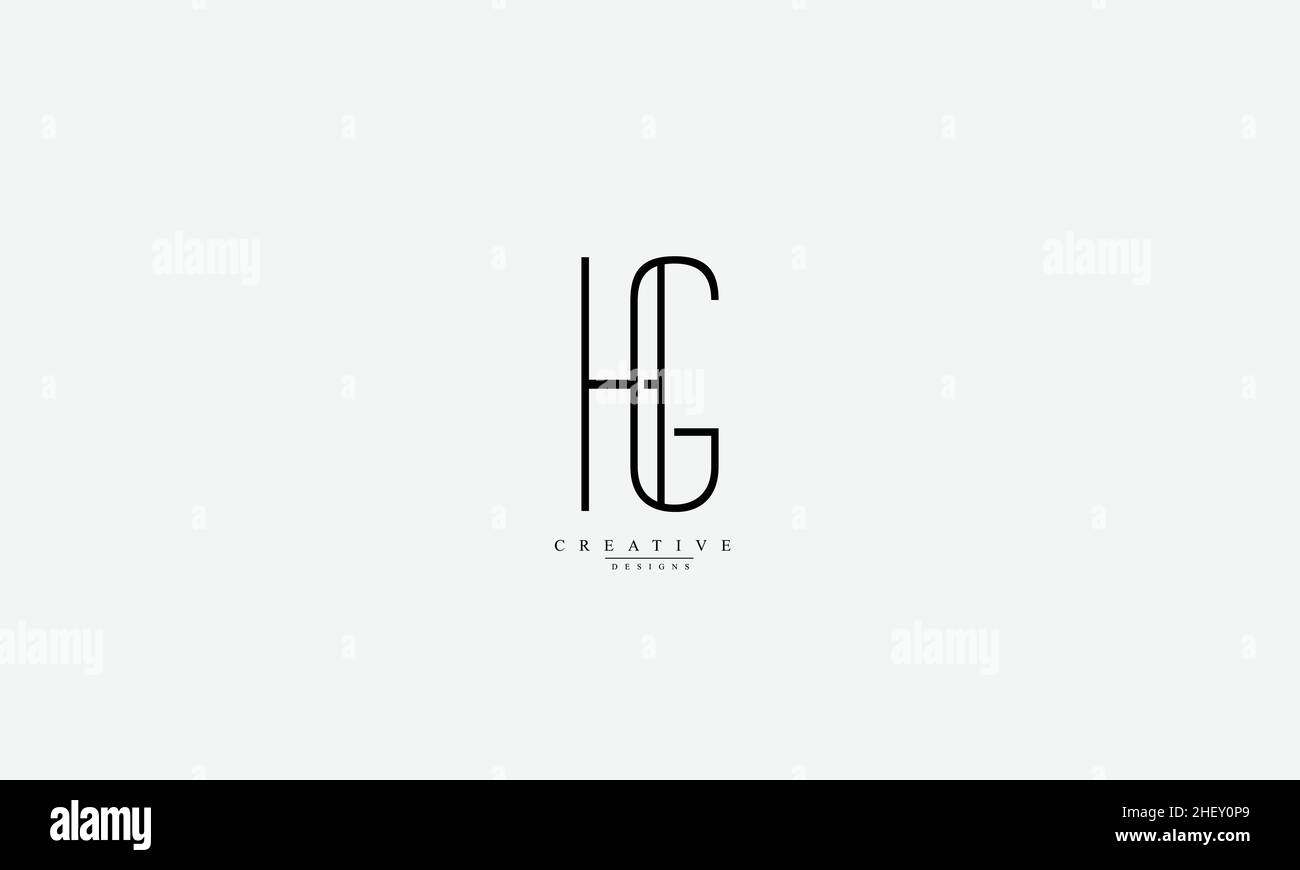 Gh logo design hi-res stock photography and images - Alamy