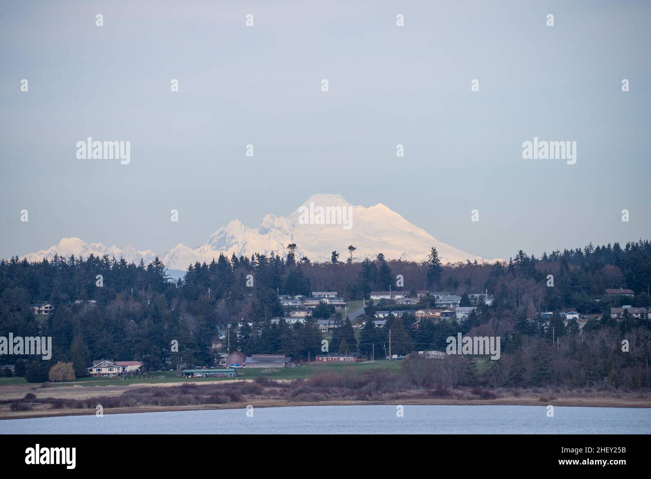 Mount Baker is a 10,781 ft (3,286 m) active glacier-covered andesitic ...
