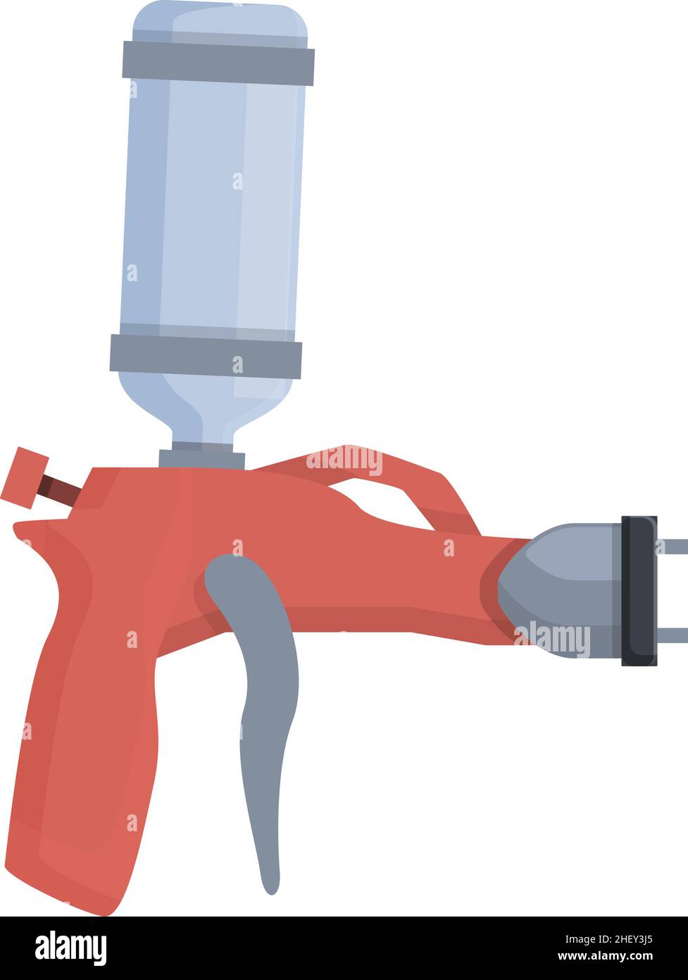 Water sprayer icon cartoon vector. Paint spray. Air gun Stock Vector ...