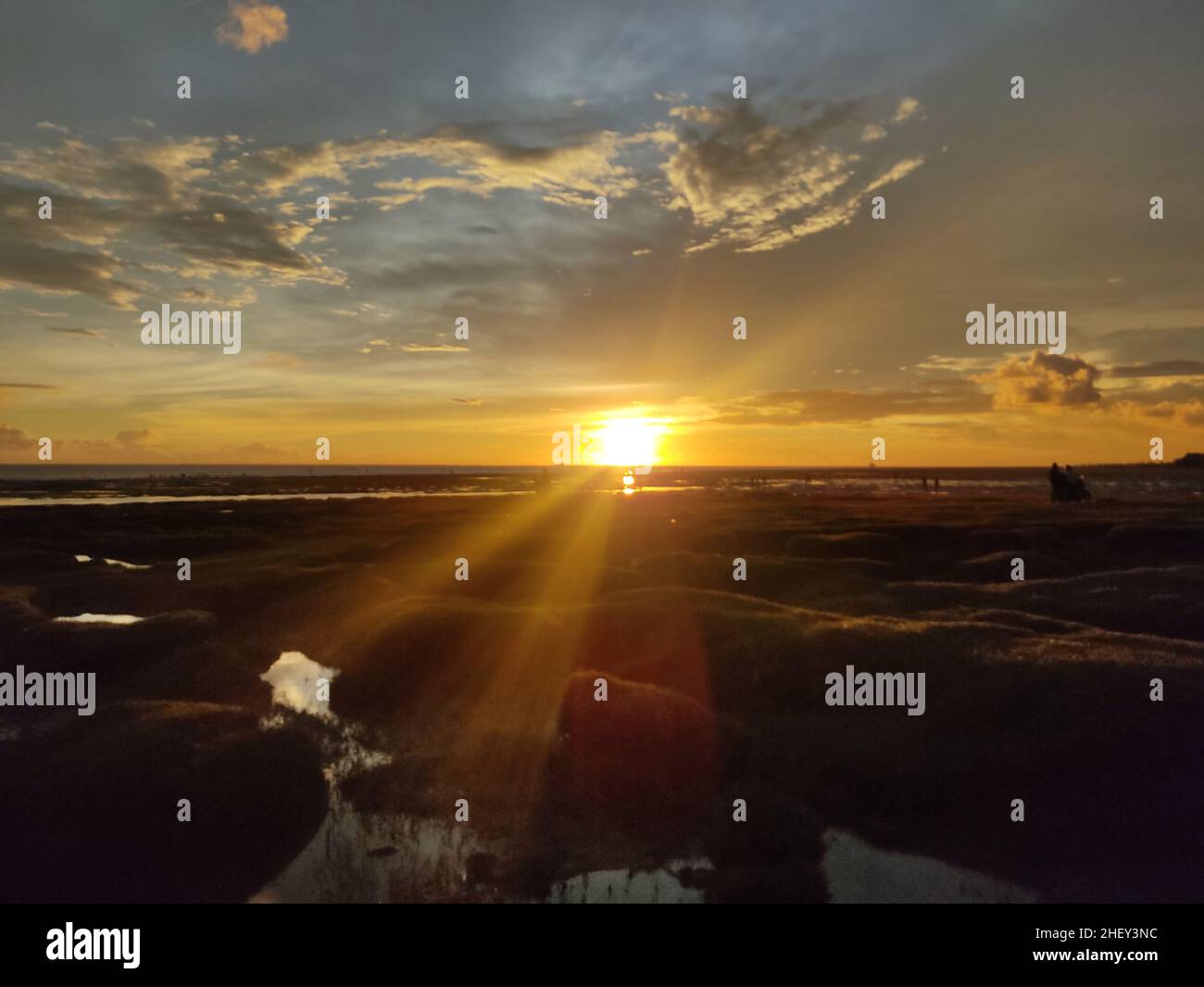 Sea Beach in a Afternoon in Bashbaria Stock Photo - Alamy