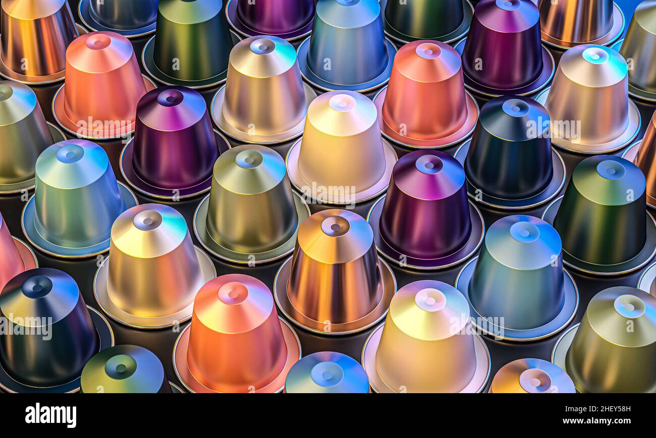 Capsules design hi-res stock photography and images - Alamy