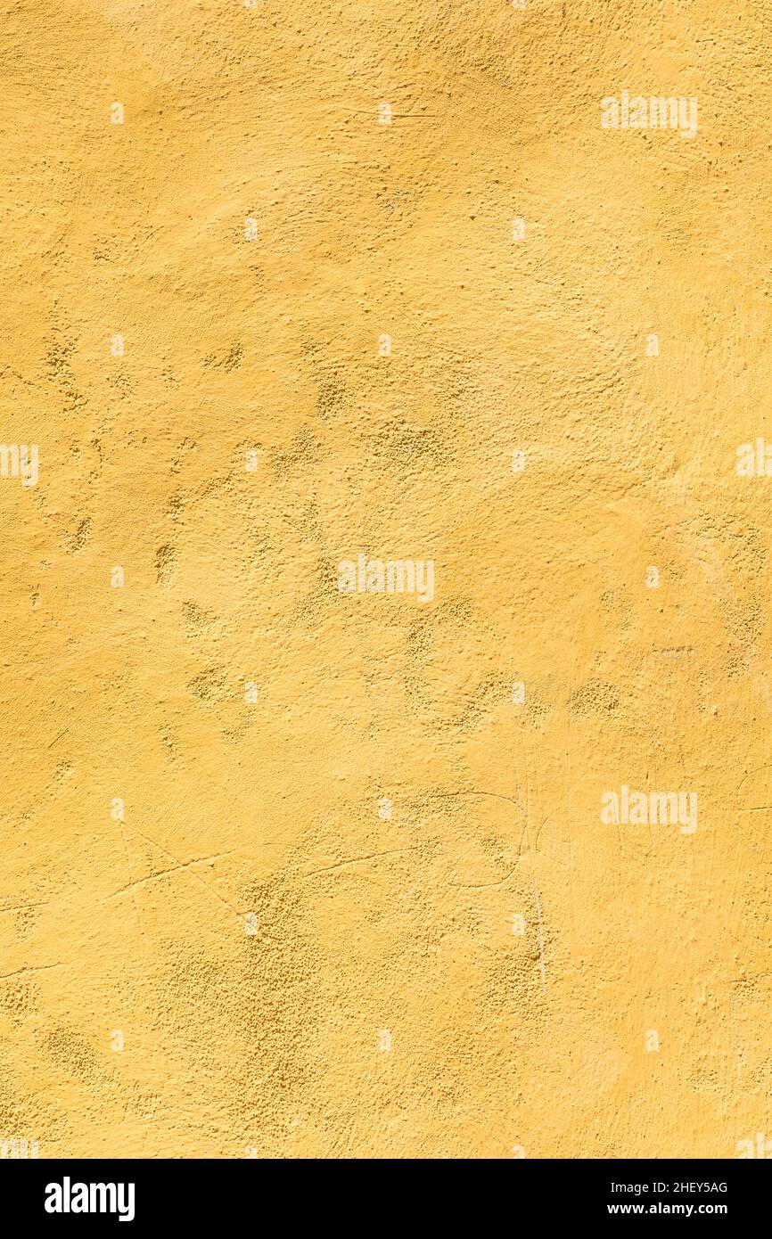 detail of pattern of yellow plaster wall Stock Photo - Alamy