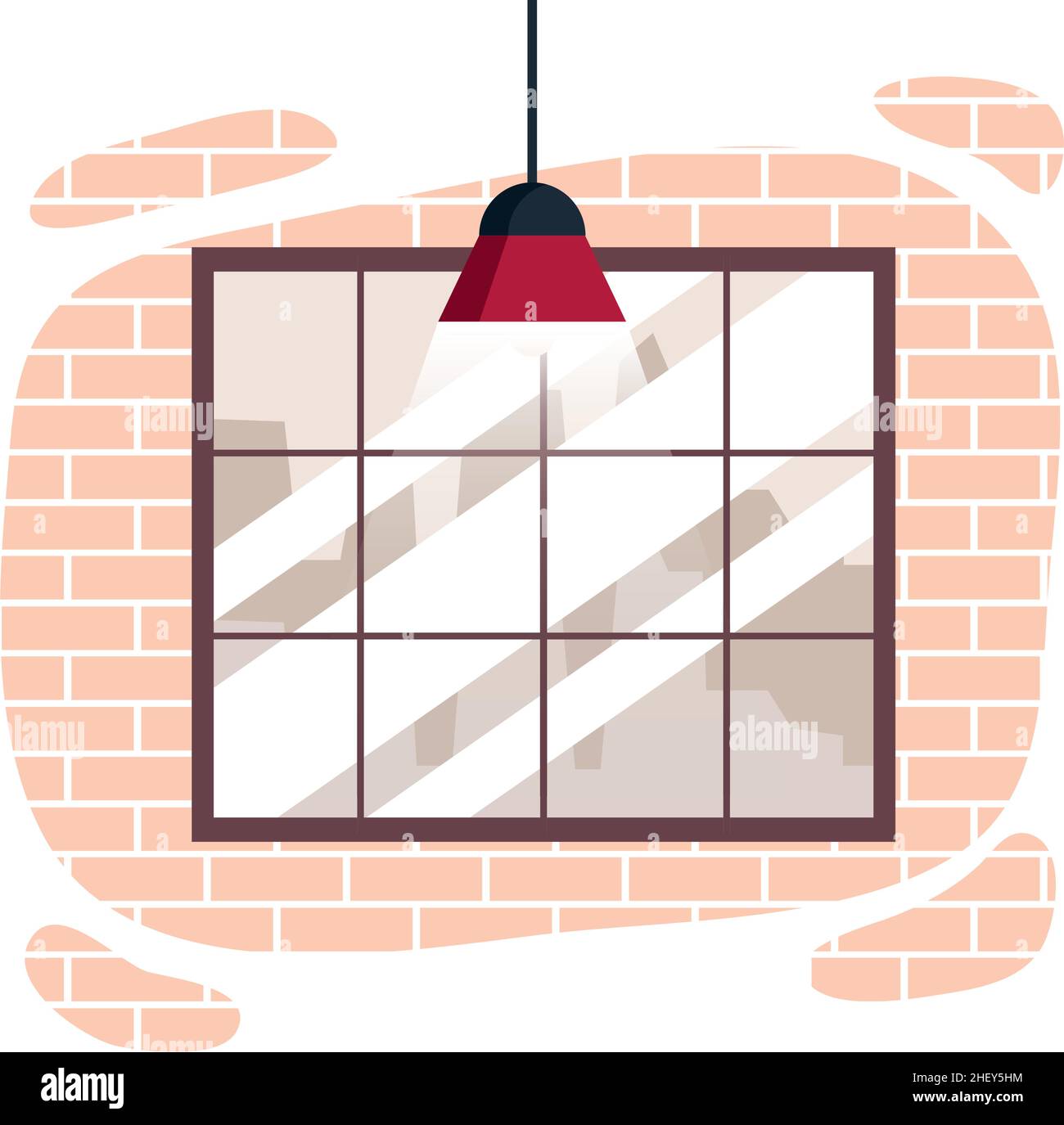 Hanging out the window Stock Vector Images - Alamy