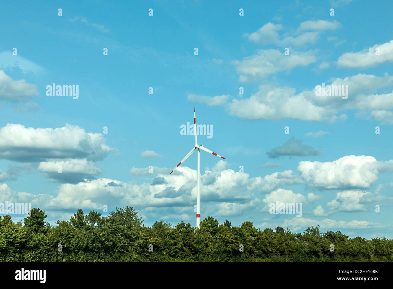wind generator in operation in Bavaria, Germany Stock Photo - Alamy