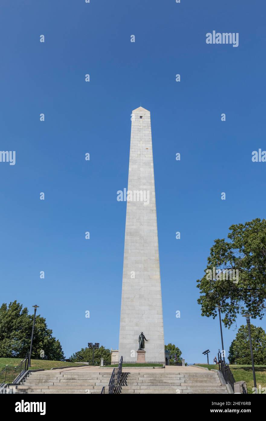 Bunker hill monument, boston hi-res stock photography and images - Alamy