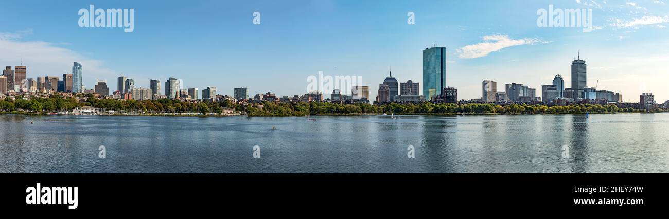Downtown boston skyline seen hi-res stock photography and images - Alamy