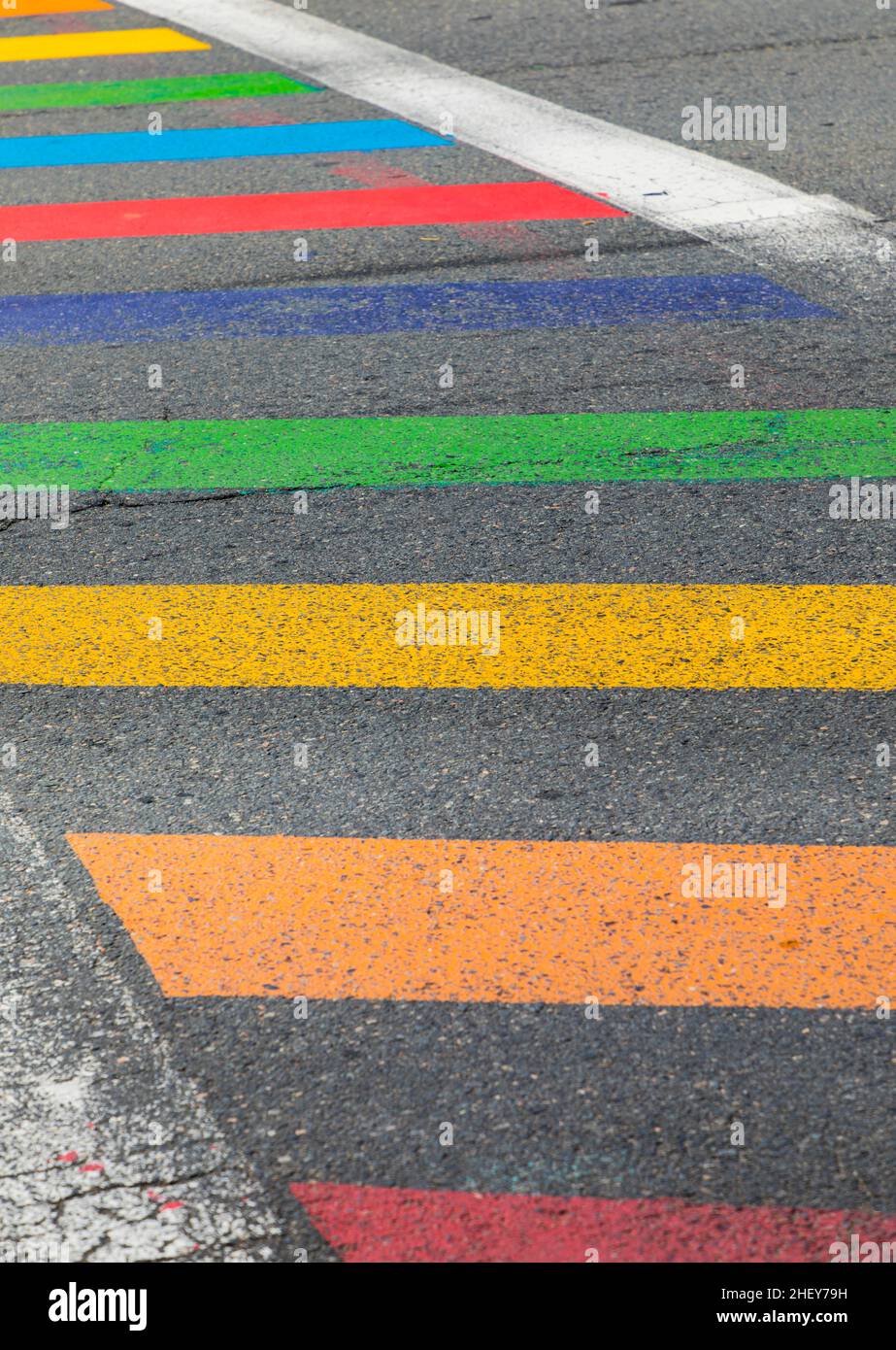 Striped pedestrian crossing hi-res stock photography and images - Alamy