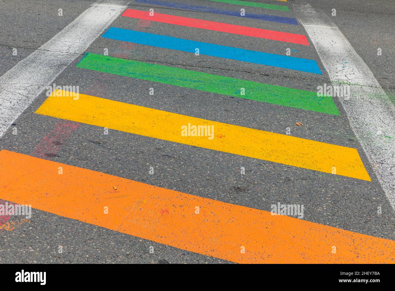 Striped pedestrian crossing hi-res stock photography and images - Alamy