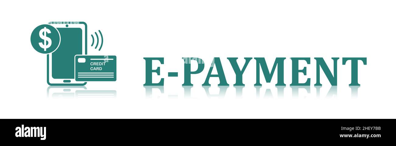 Illustration of an e-payment concept Stock Photo - Alamy