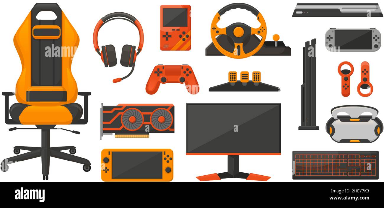 Gaming accessories hi-res stock photography and images - Alamy