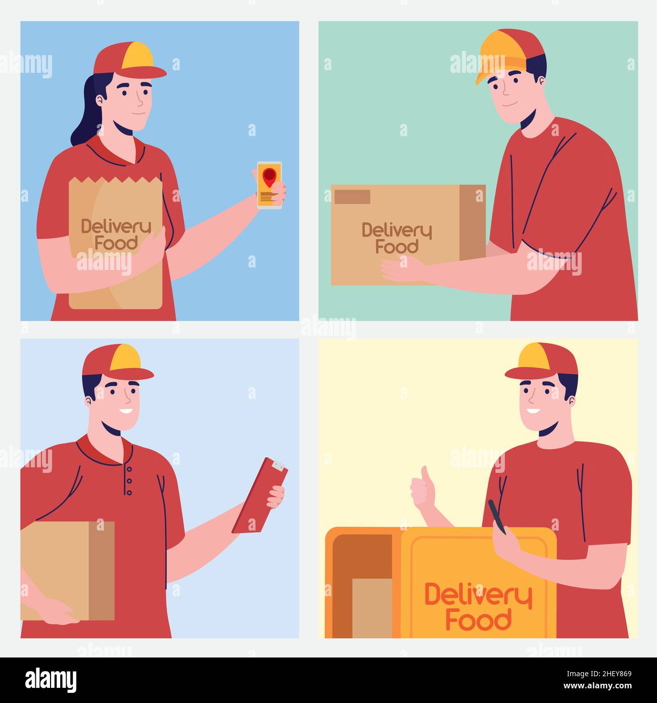 Shipping scenes Stock Vector Images - Alamy