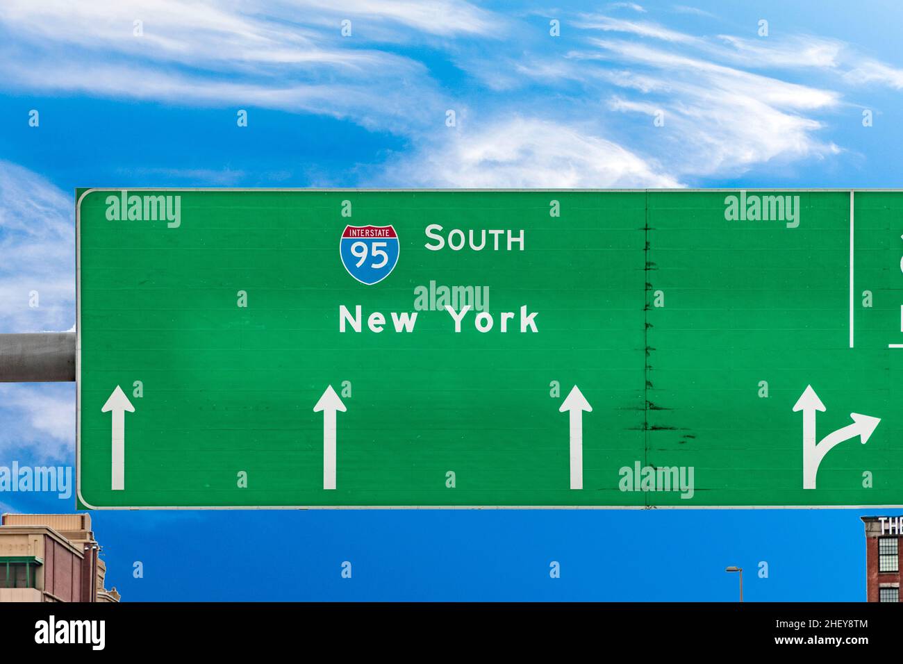 95 highway sign hi-res stock photography and images - Alamy