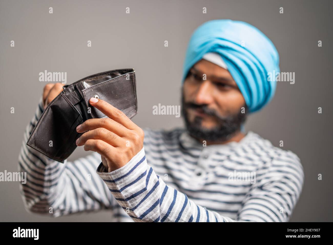 Worried man money poor failure one hi-res stock photography and images ...