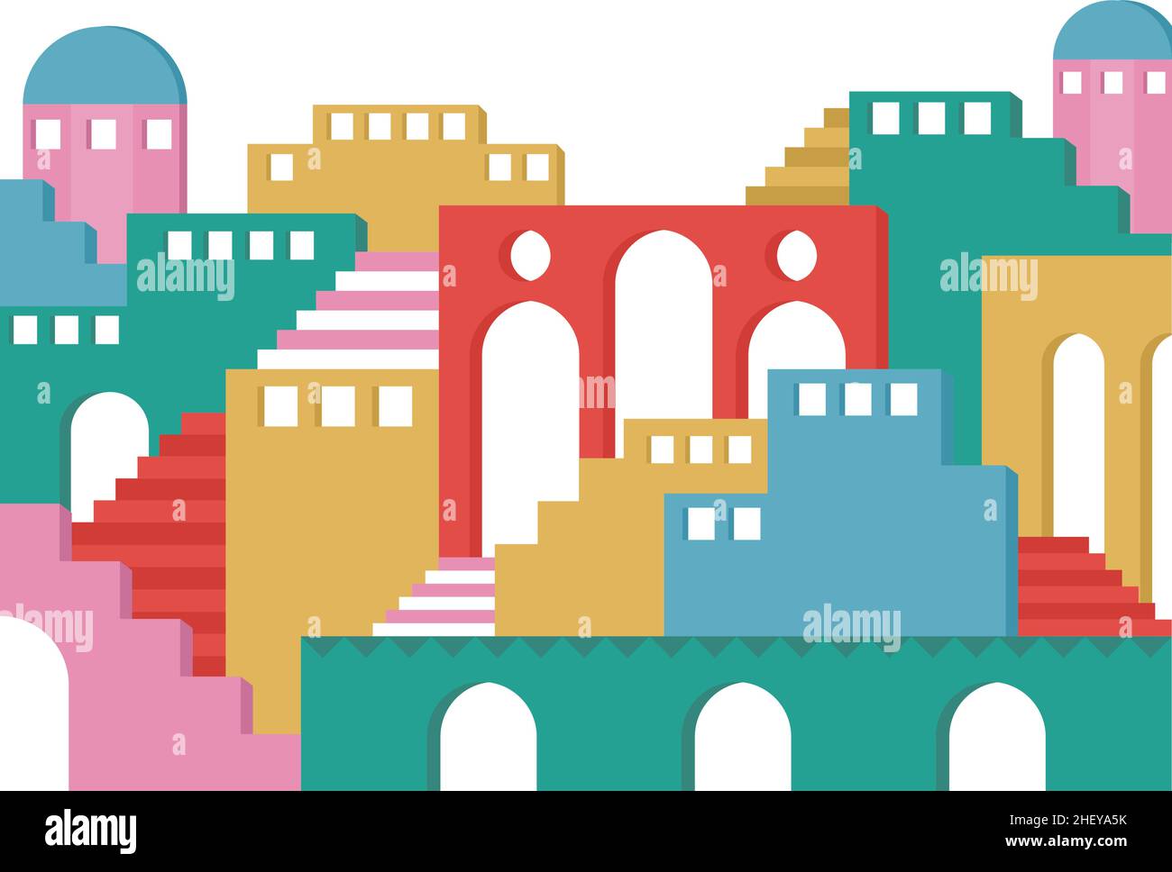 Abstract modern architecture minimal building contemporary cover ...