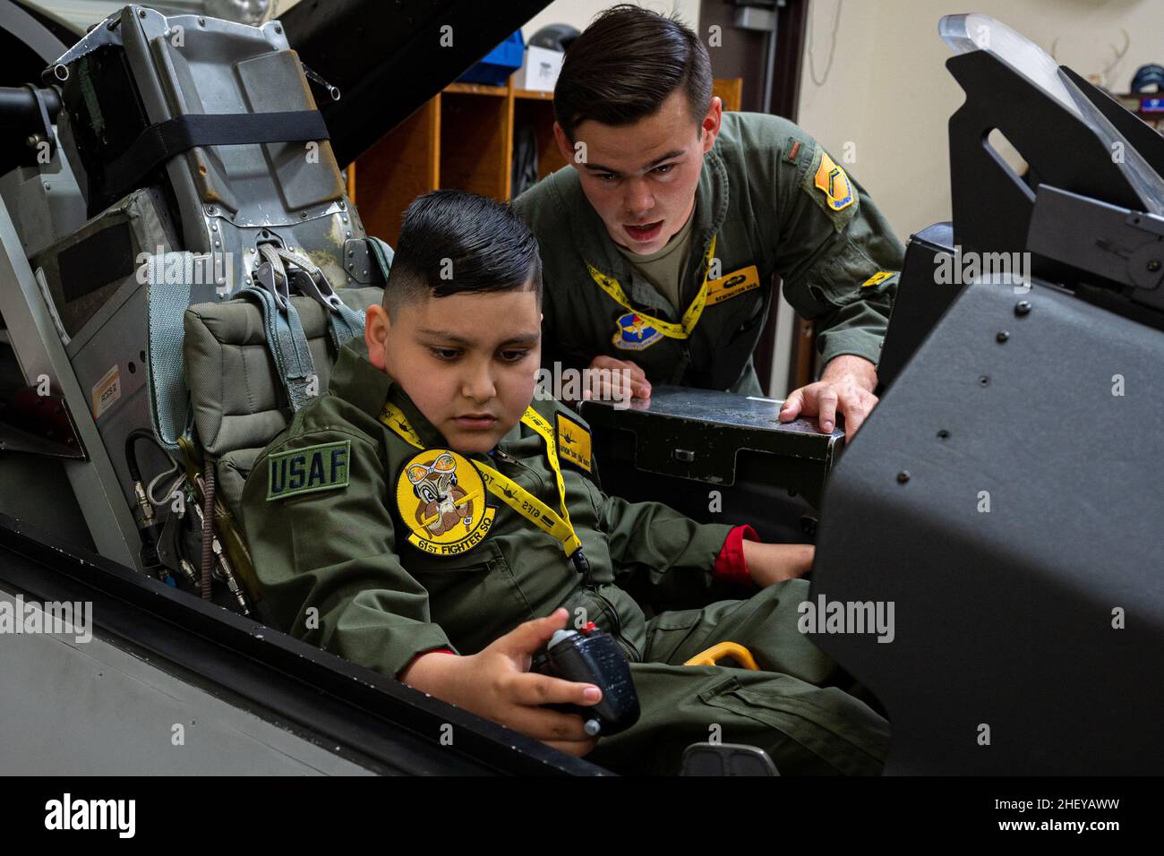 Luke Air Force Base, USA. 16th Dec, 2021. Anthony Baby Yoda Ramos ...