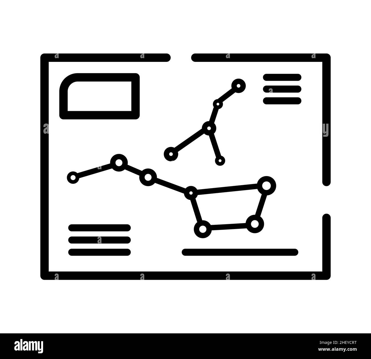 Space discovery flat icon. Galaxy pictogram for web. Line stroke ...