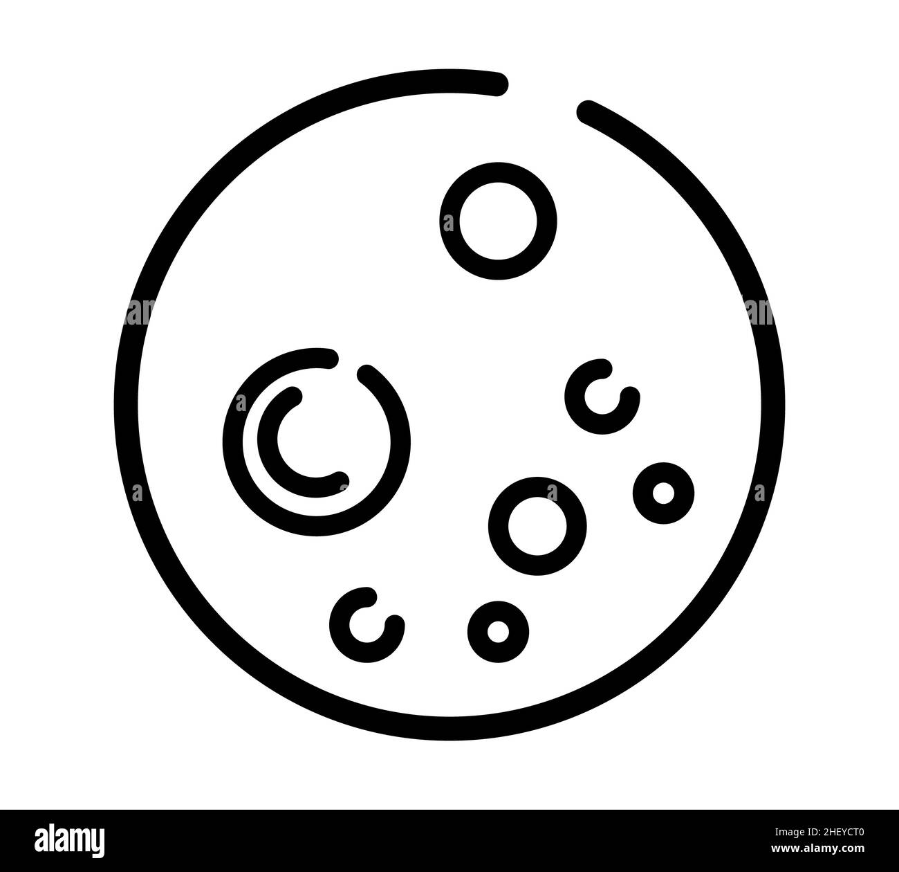 Space planet flat icon. Outline pictogram for web. Line stroke ... Space planet flat icon. Outline pictogram for web. Line stroke ...