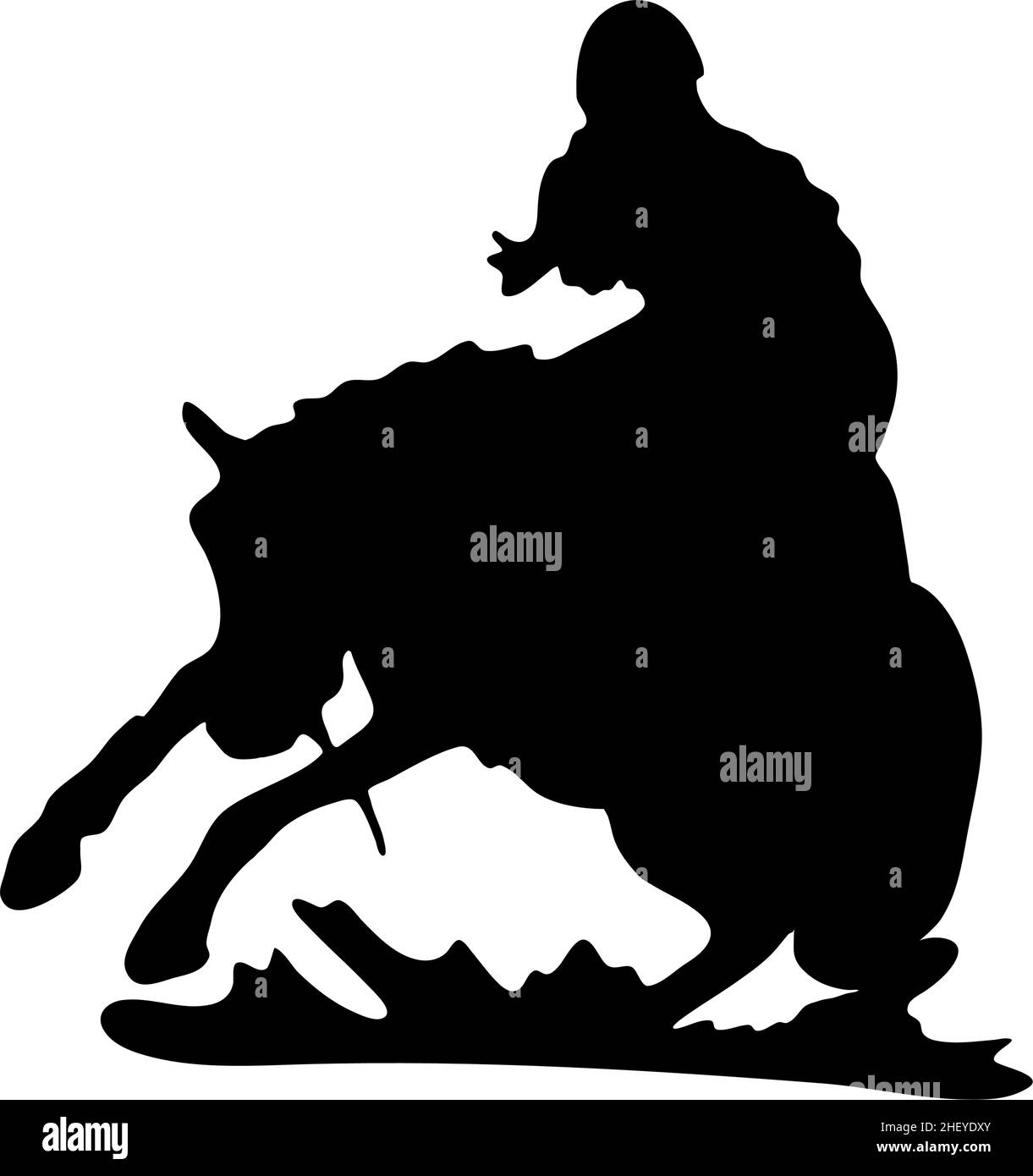 Rider vector vectors hi-res stock photography and images - Alamy