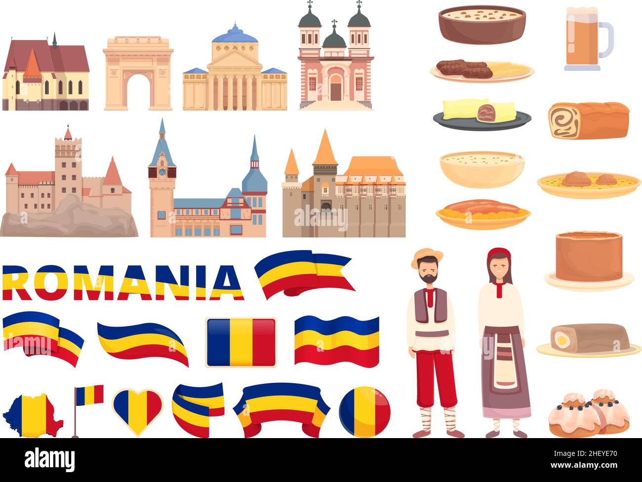 Castle romania Cut Out Stock Images & Pictures - Alamy