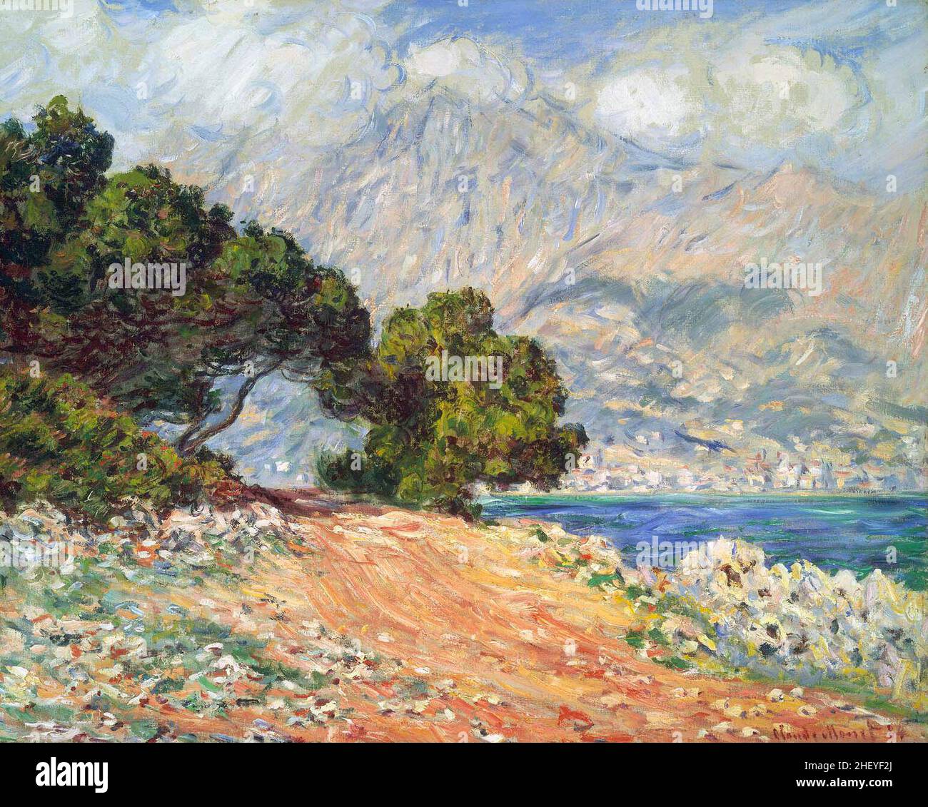 Monet claude menton hi-res stock photography and images - Alamy