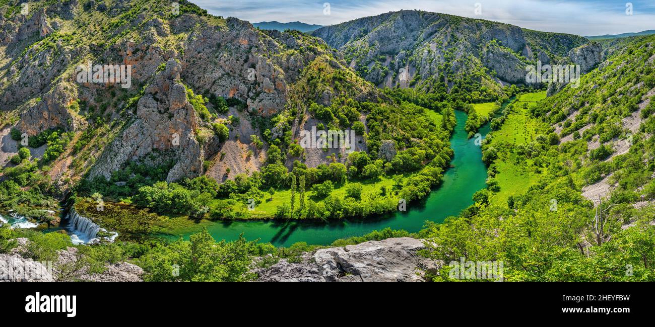 Zrmanja hiking hi-res stock photography and images - Alamy